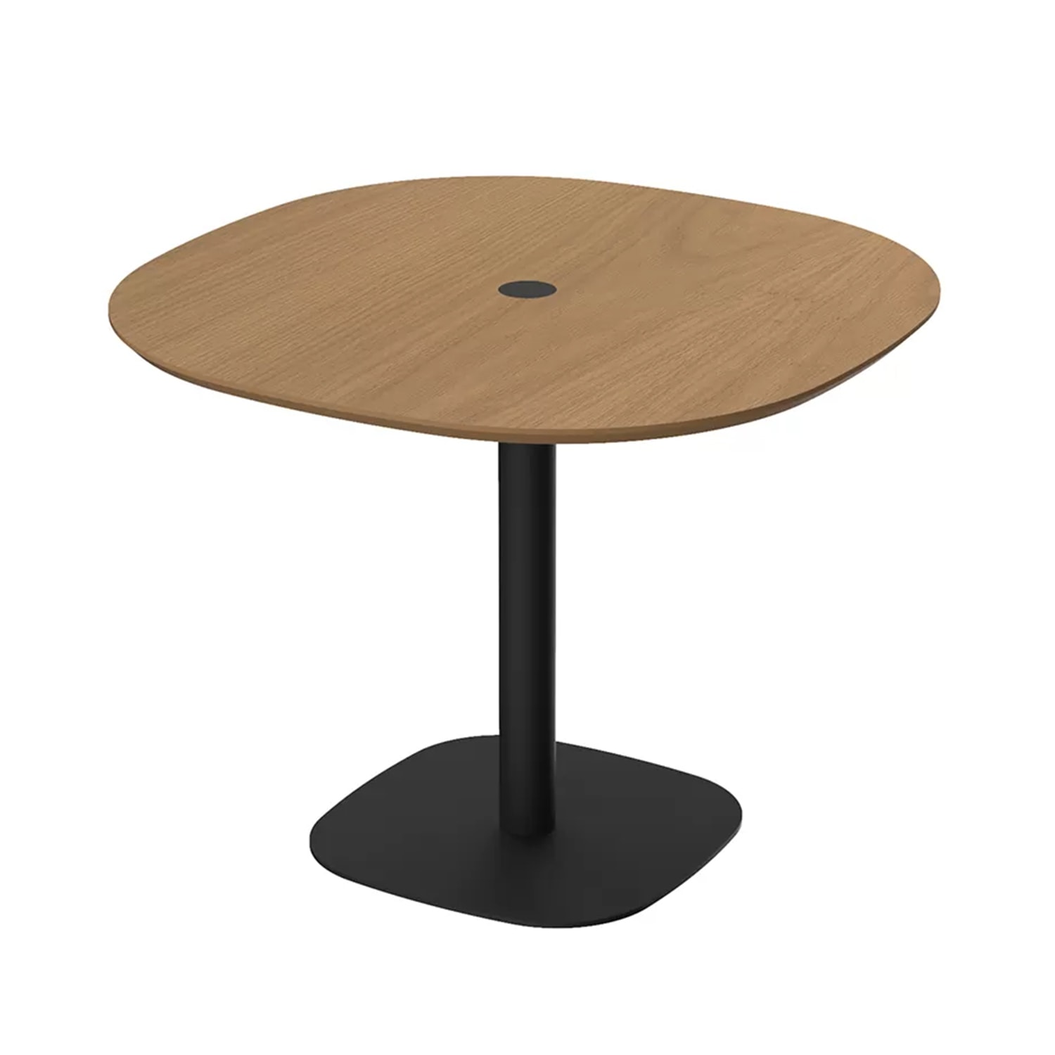 Mesa Bistrô Universe Em Madeira E Tampo Orgânico Freijó - 65cm - Móveis Gruber